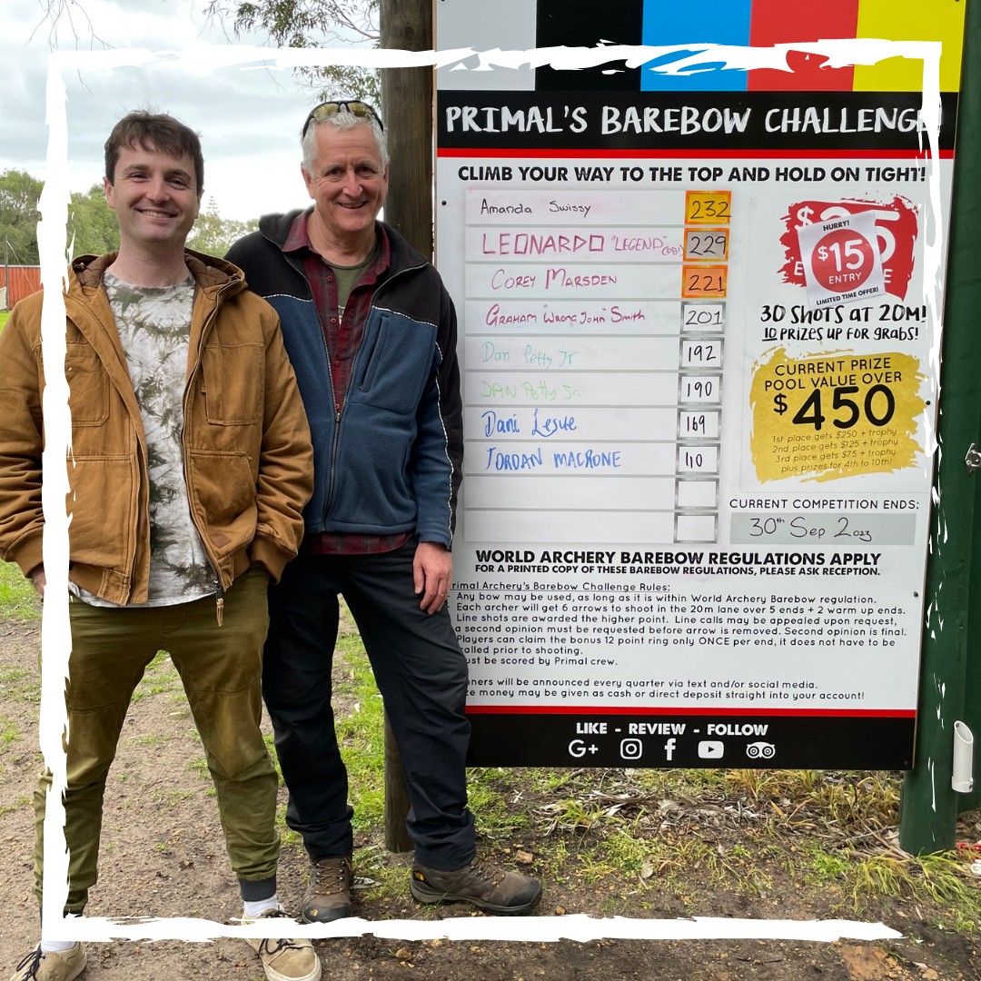 Barebow Challenge - Primal Archery